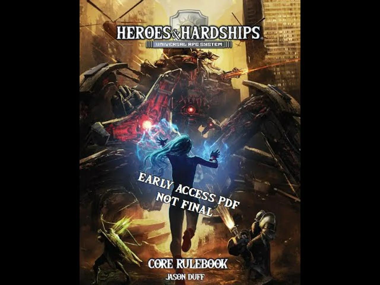 Heroes & Hardships Universal RPG System early access review pt7 ...