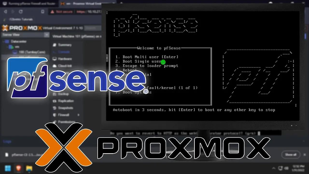 Running pfSense Firewall and Router in a Proxmox VM