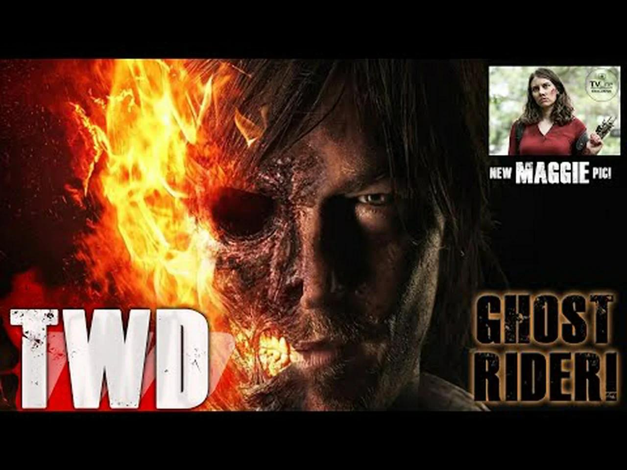 🔥 The Walking Dead Season 11 - Daryl as Ghost Rider & New Maggie Pic! 🔥