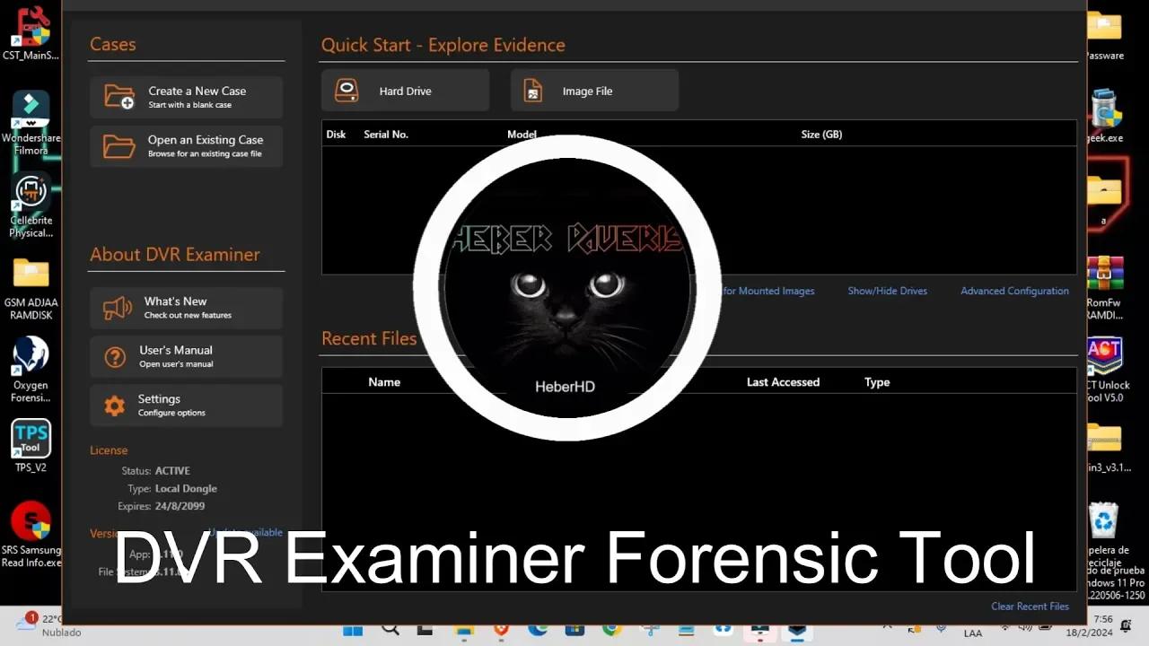 DVR Examiner Forensic Tool