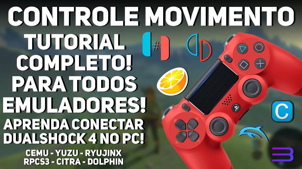 Como CONFIGURAR SENSOR DE MOVIMENTO com DUALSHOCK 4 para Cemu yuzu ...