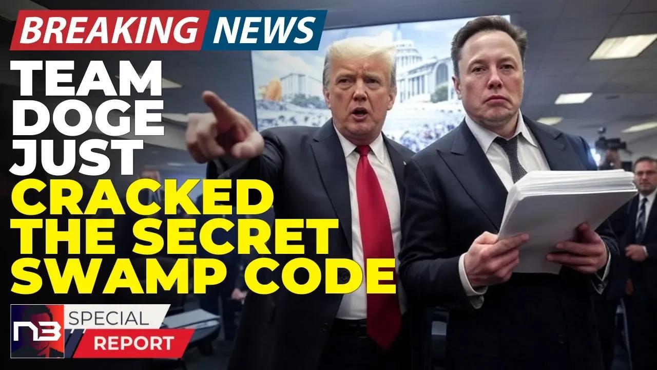 🚨BREAKING: Team DOGE Just Cracked The Swamp's Most GUARDED Secret And Now Everyone's Panicking!