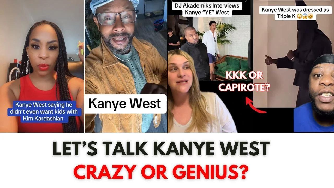 LET’S TALK KANYE WEST CRAZY OR GENIUS? #Ye #kanye #kanyewest #yeezy