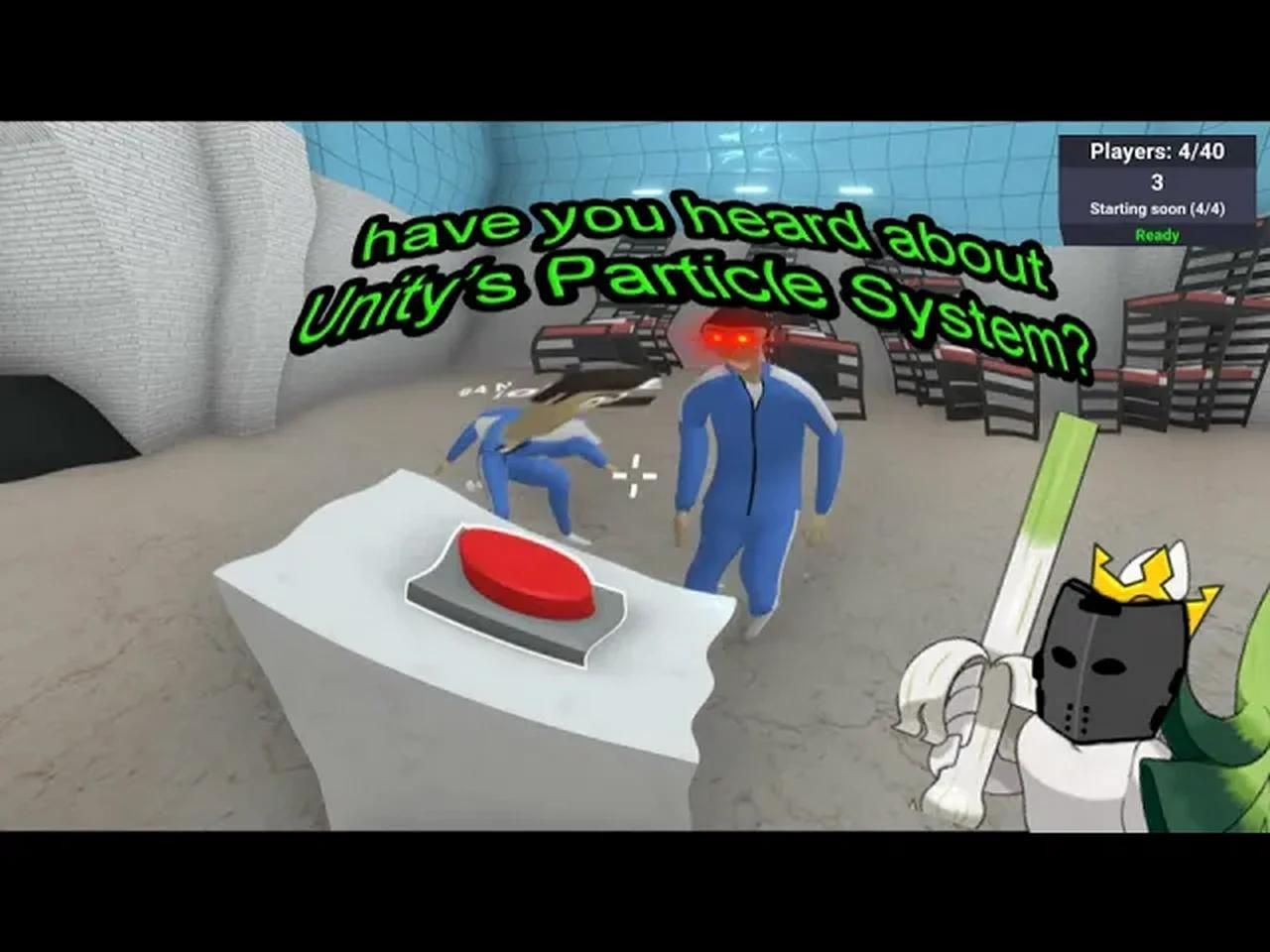 have you heard of unity's particle system