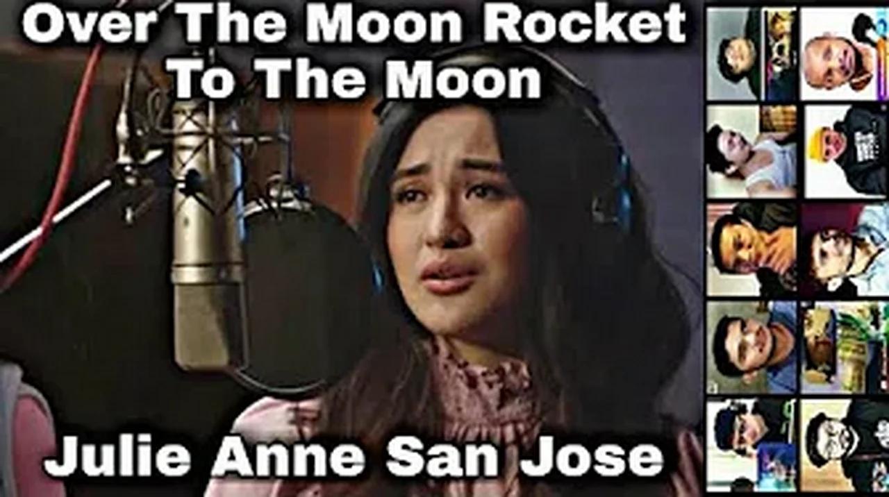 Best of reactors reactions to Julie Anne San Jose "Over The Moon Rocket ...