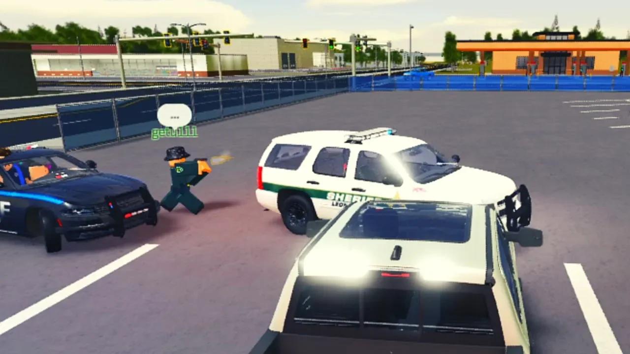 Police Shootout During A Traffic Stop