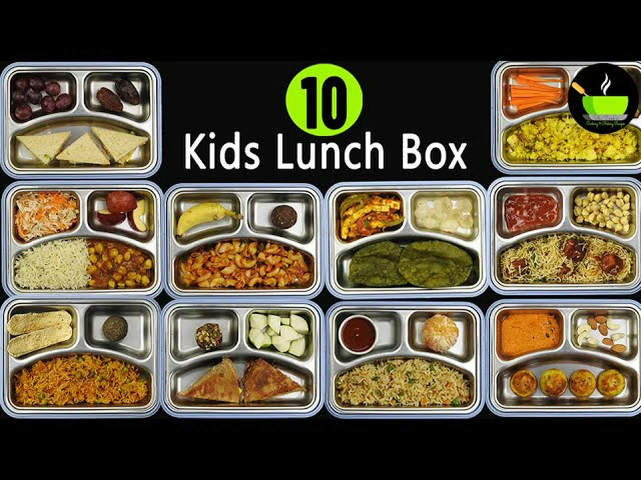 10 Kids Lunch Box Recipes Vol 10 Quick Easy Lunch Box Ideas