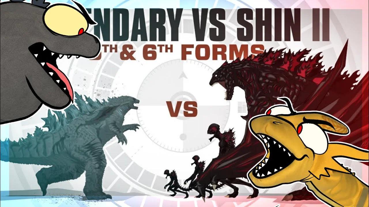 Godzilla Reacts to REMATCH: Legendary Godzilla vs Shin Godzilla's 5th ...