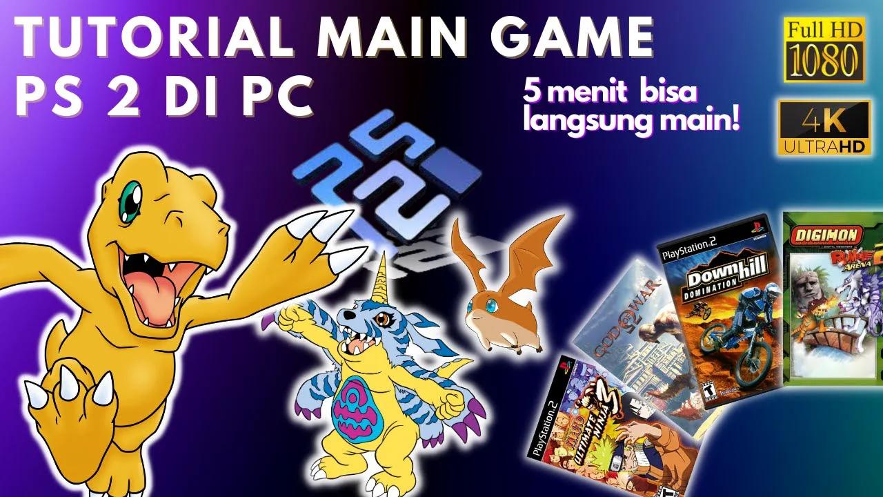 Tutorial main PS 2 di Komputer / Laptop (1080p/2K/4K) - Cuma 5 menit ...