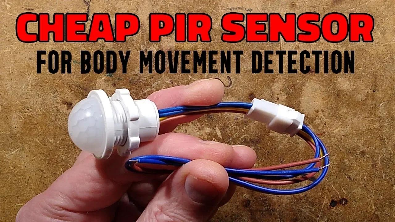 Cheap PIR movement sensor and switch - with schematic