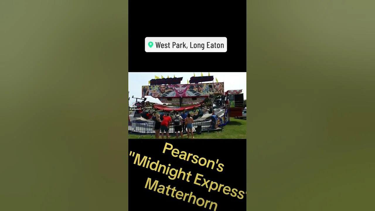 Midnight Express at Long Eaton carnival funfair 2023 #funfair #ride