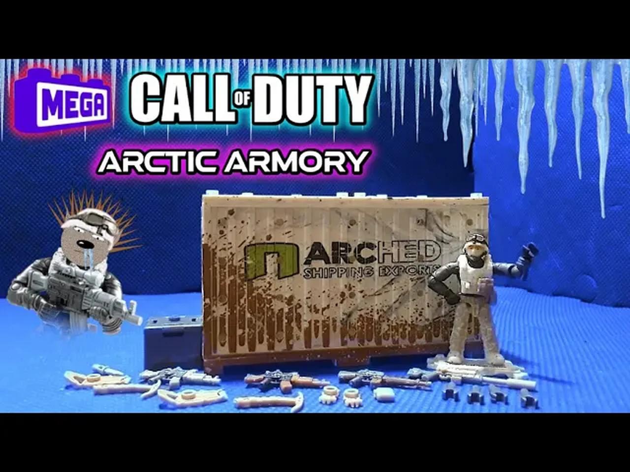 MEGA CONSTRUX CALL OF DUTY [ ARCTIC ARMORY CONTAINER ] Detailed Review