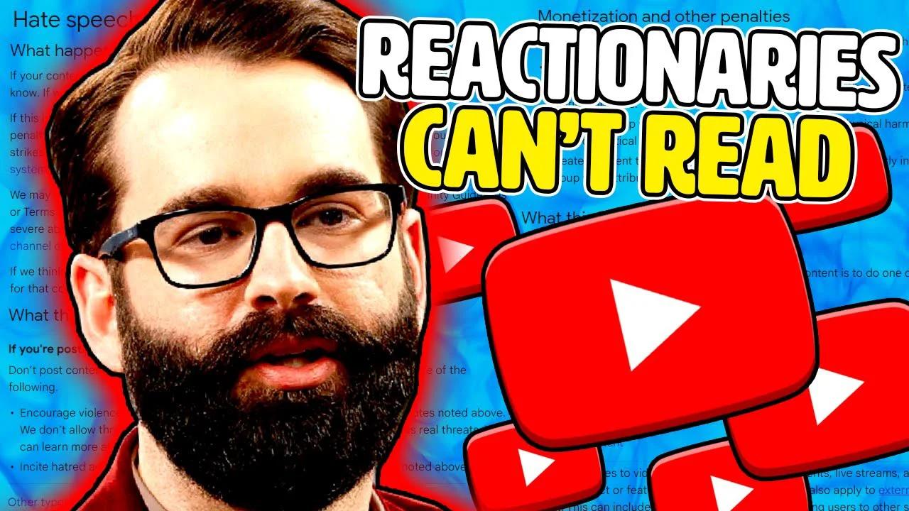 Matt Walsh claims Youtube TOS is UNKNOWABLE and ALWAYS CHANGING (Its ...