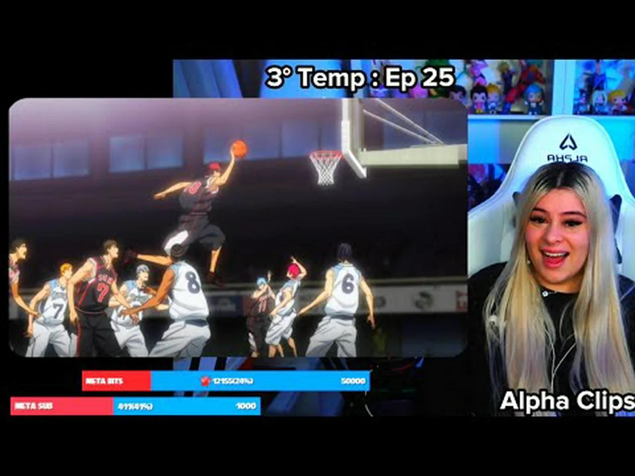 Mariana Alpha - A Terra Prometida | Kurokp No Basket | 3° Temp ( S3 ) Ep 25 ( React )