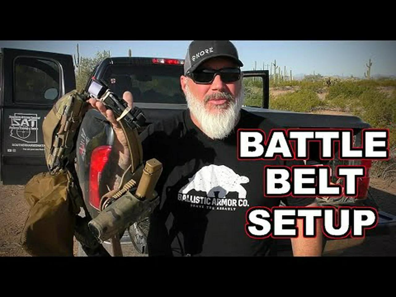 Battle Belt Setup | Kore Essentials Battle belt
