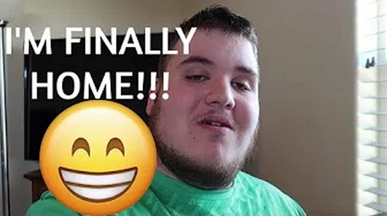 I'M FINALLY HOME!!