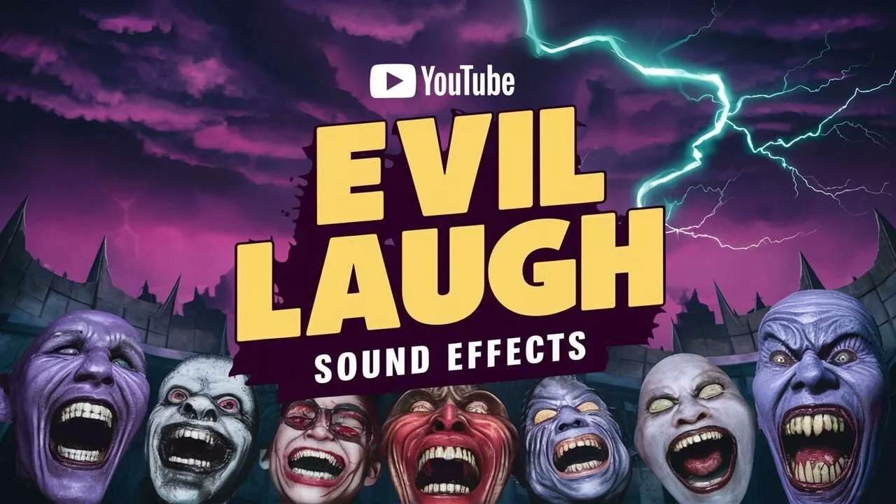 Evil Laugh Sound Effects - Ultimate Collection for Horror and Halloween