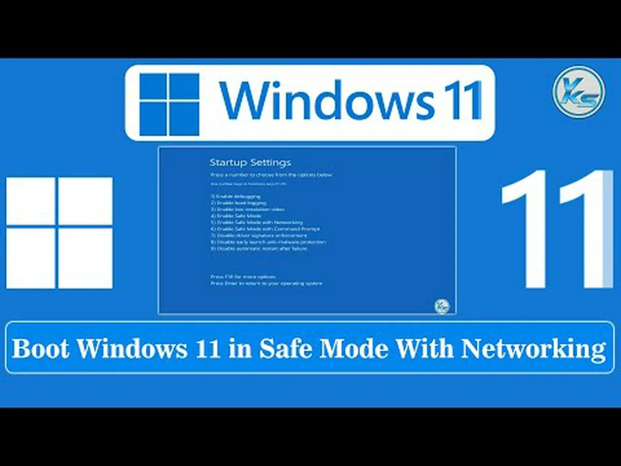 How To Boot Windows 11 in Safe Mode With Networking - Quick And Easy
