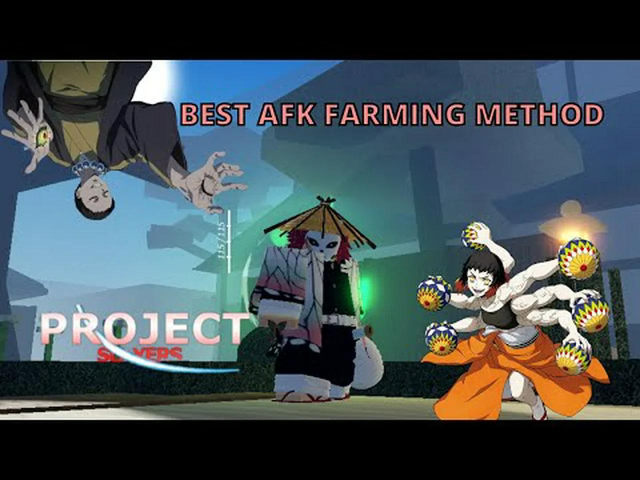 Project Slayers BEST AFK Drop Grinding Method