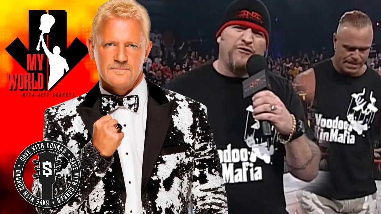 Jeff Jarrett calls the debut of the Voodoo Kin Mafia