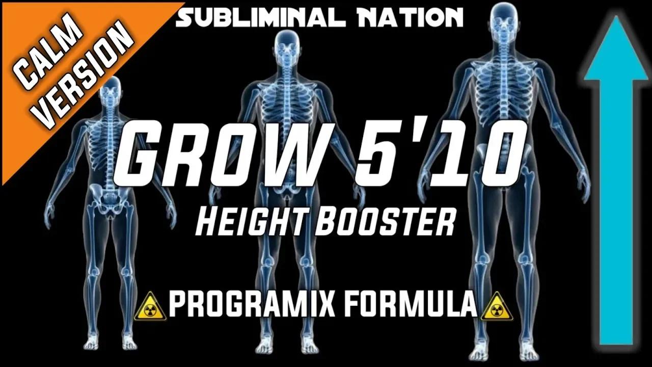 《Calm Version 》 Grow 5'10 Height Subliminal / Height Increase ...