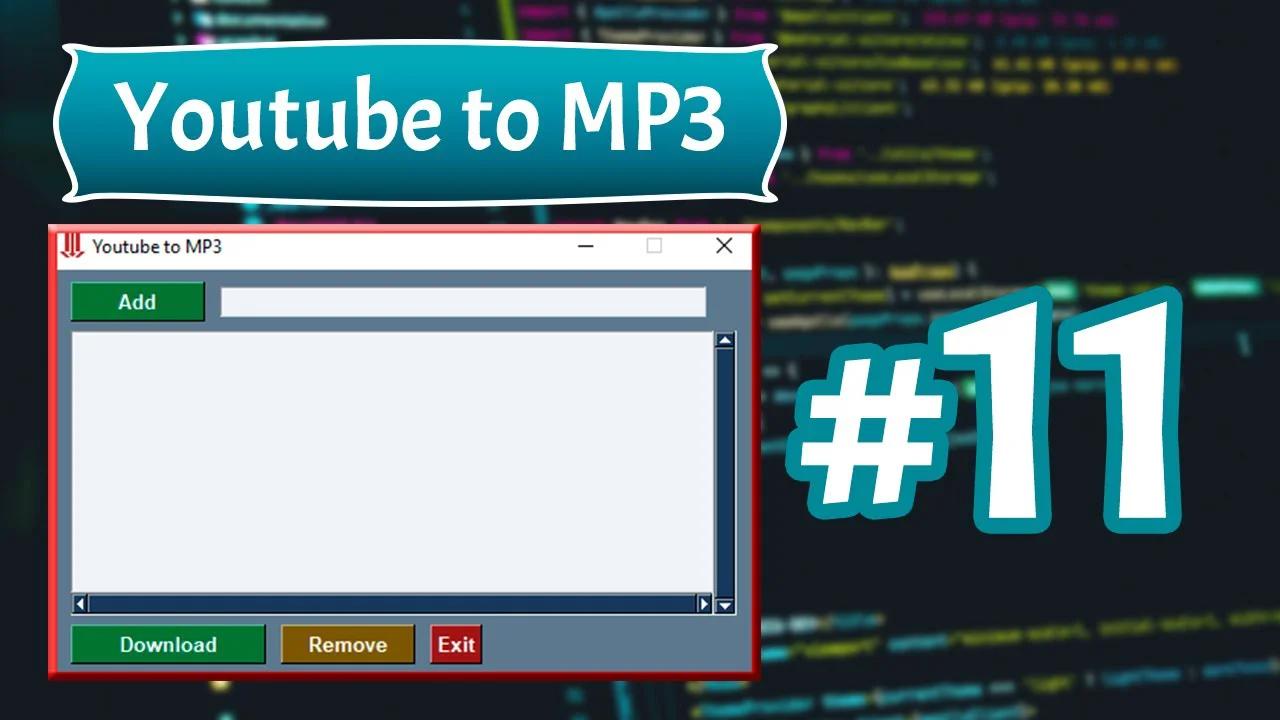 Python Pysimplegui To Mp3 Project 4 Tutorial 11