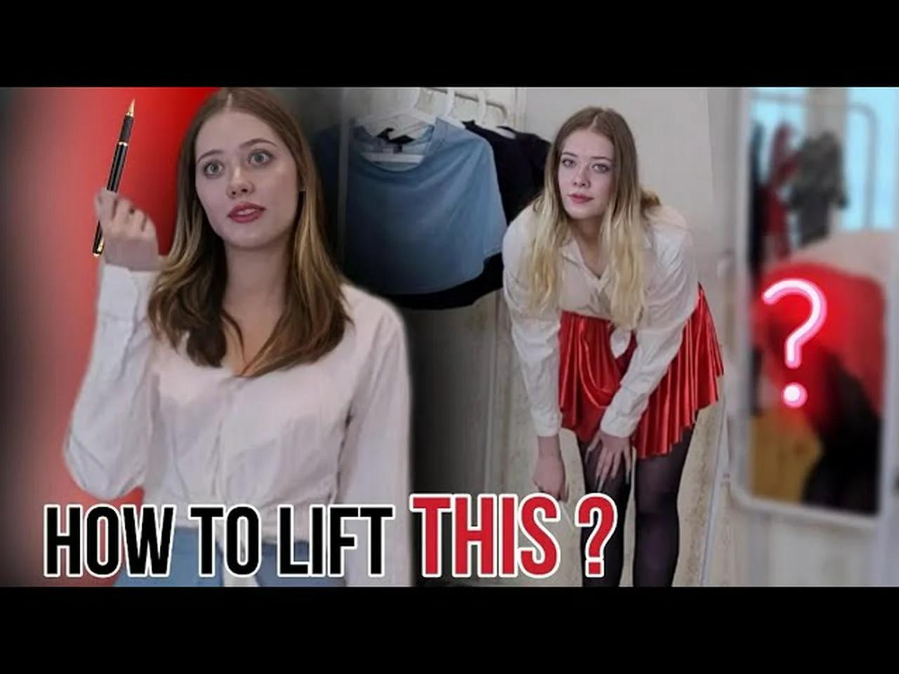 Pen drop test VS very short skirts