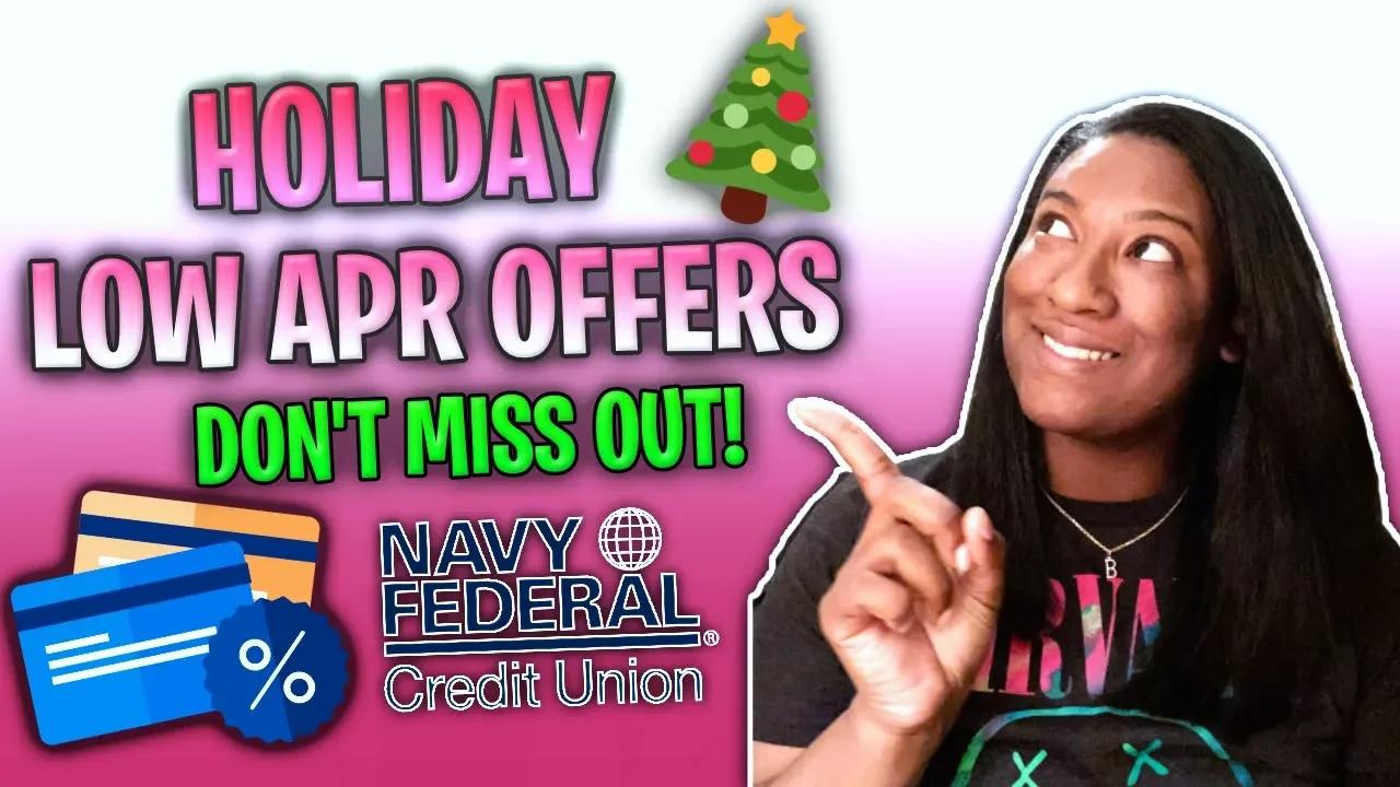 LOWEST NAVY FEDERAL LOW APR OFFER EVER...💳 [YOU MUST WATCH THIS]
