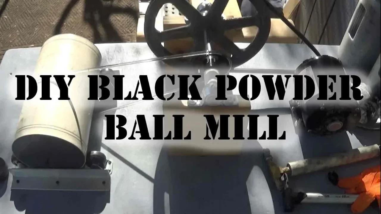 Make Your Own Black Powder Part Three: DIY Ball Mill