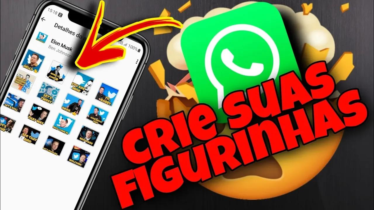 COMO fazer FIGURINHAS ANIMADAS para enviar no WHATSAPP