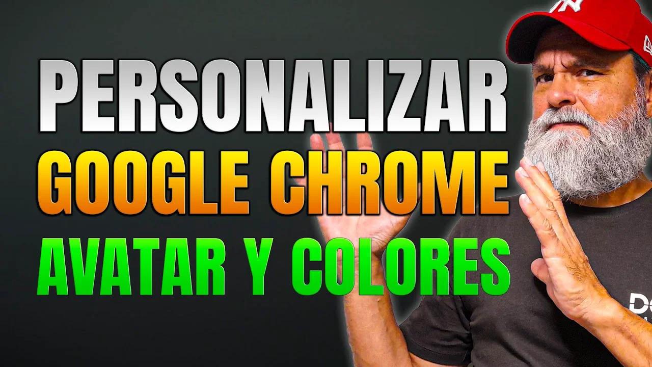 Cómo Personalizar Mi Cuenta Gmail en Google Chrome Cambiar AVATAR o ...