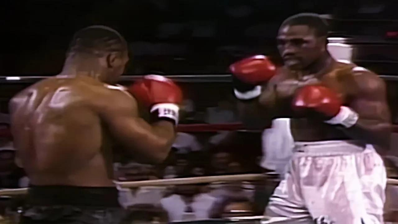 BRUTAL KO! Mike Tyson vs Marvis Frazier - BEST QUALITY 4k REMASTERED