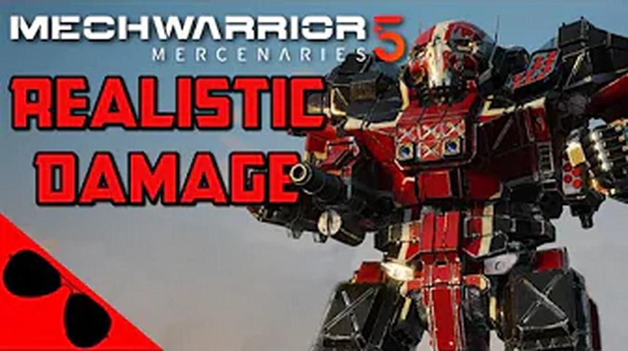 Mechwarrior 5 - Realistic Damage Mod