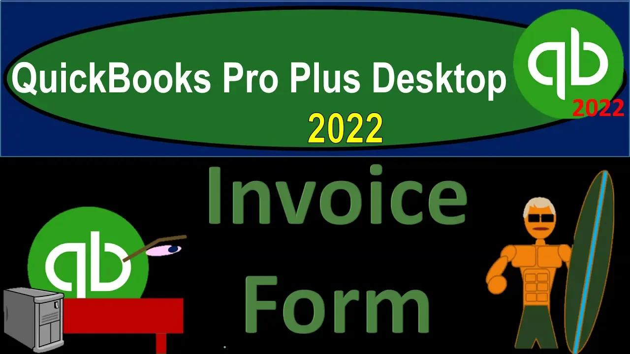 Invoice Form 1340 QuickBooks Pro Plus Desktop 2022