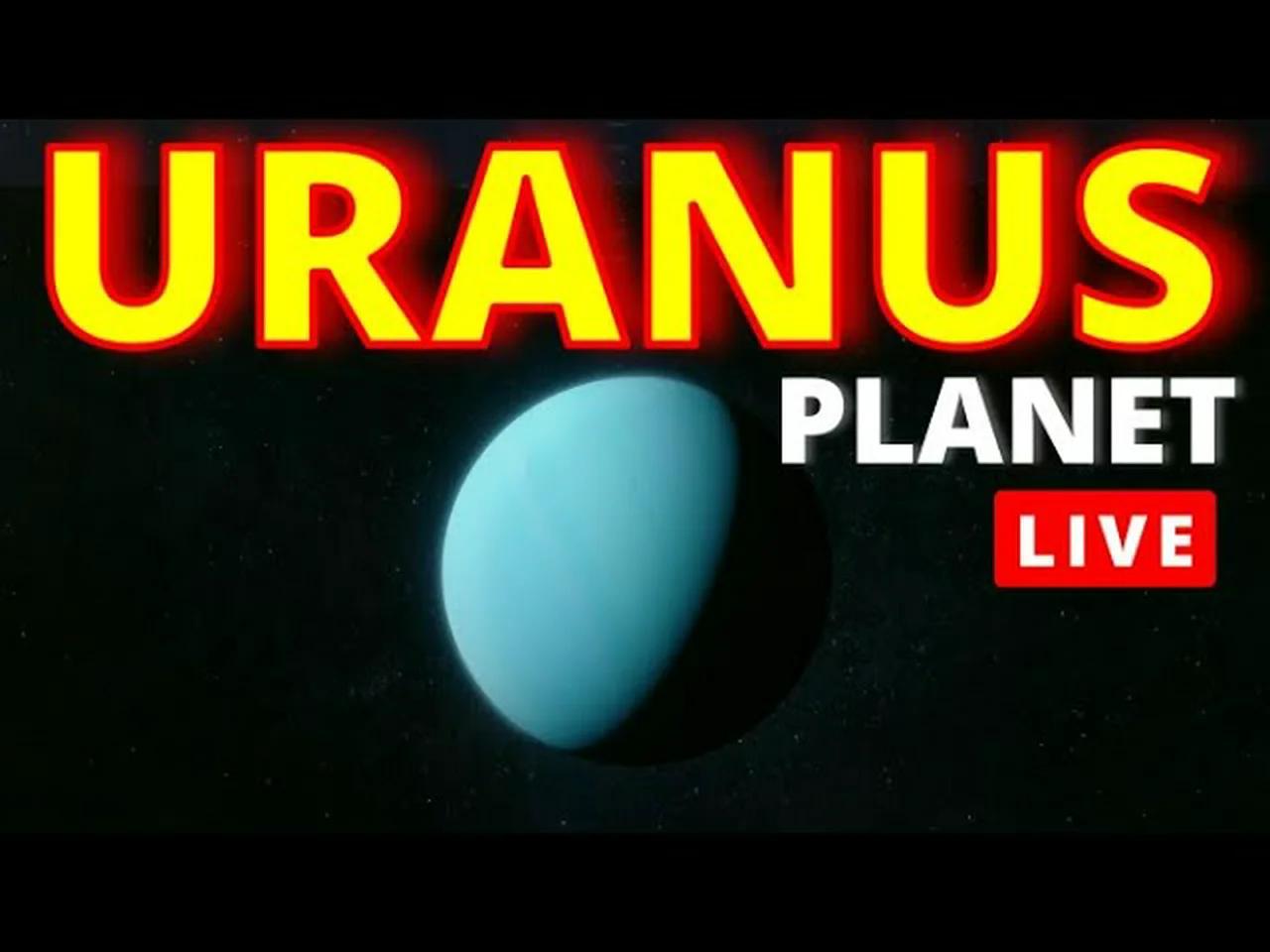 LIVE URANUS Planet Through a 6" Dobsonian Telescope