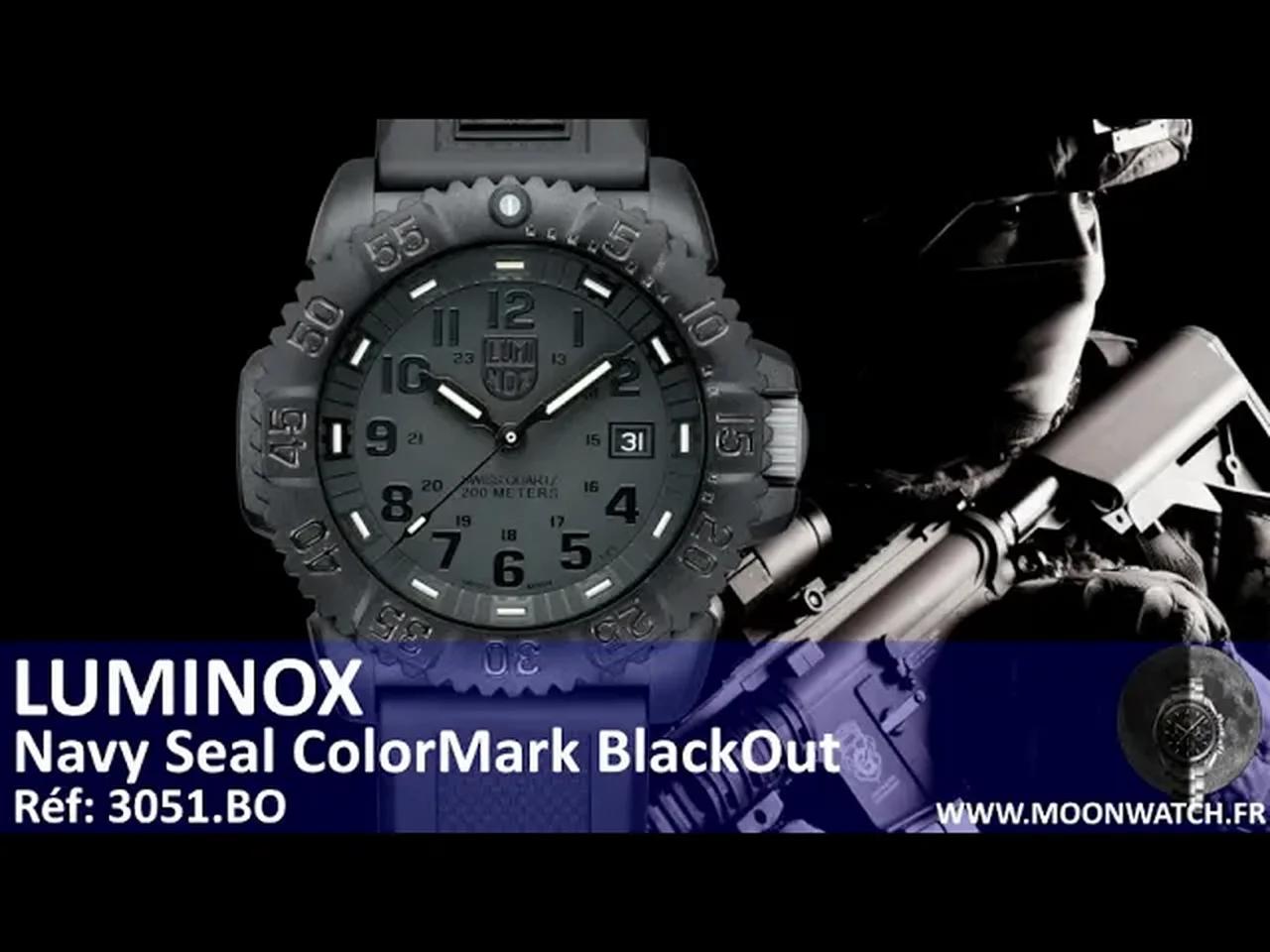 Revue et Test de la montre Luminox Navy Seal ColorMark ⌚ La toolwatch ...