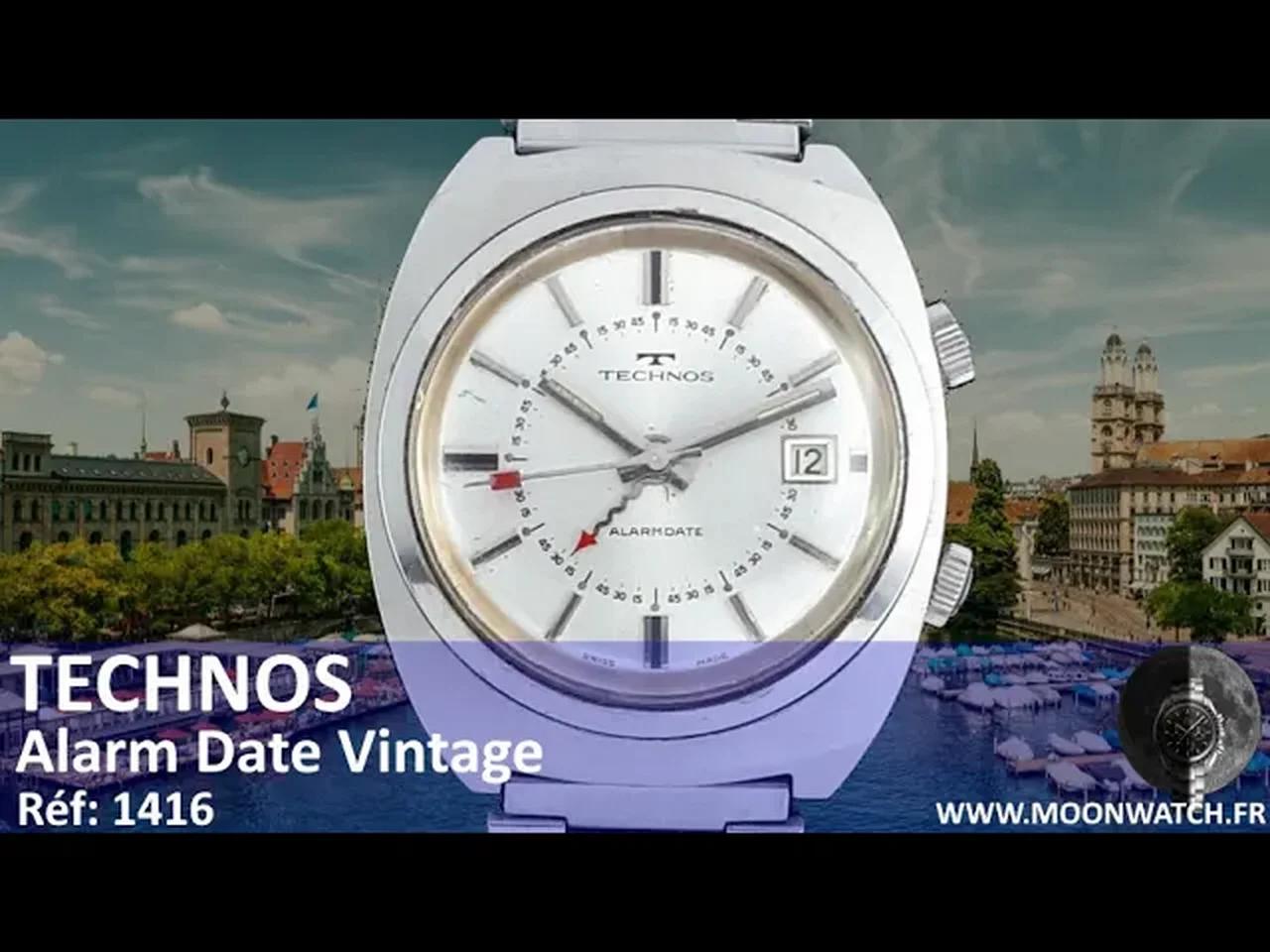 Revue et Test de la montre Technos Alarm Date 😍 Montre Vintage parfaite ...