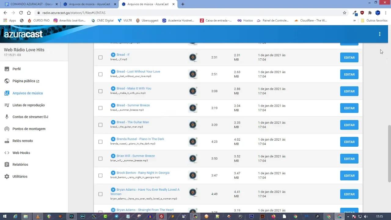 INSTALANDO E CONFIGURANDO O AZURACAST (PARTE 10) COMPLEMENTO DO VÍDEO 7