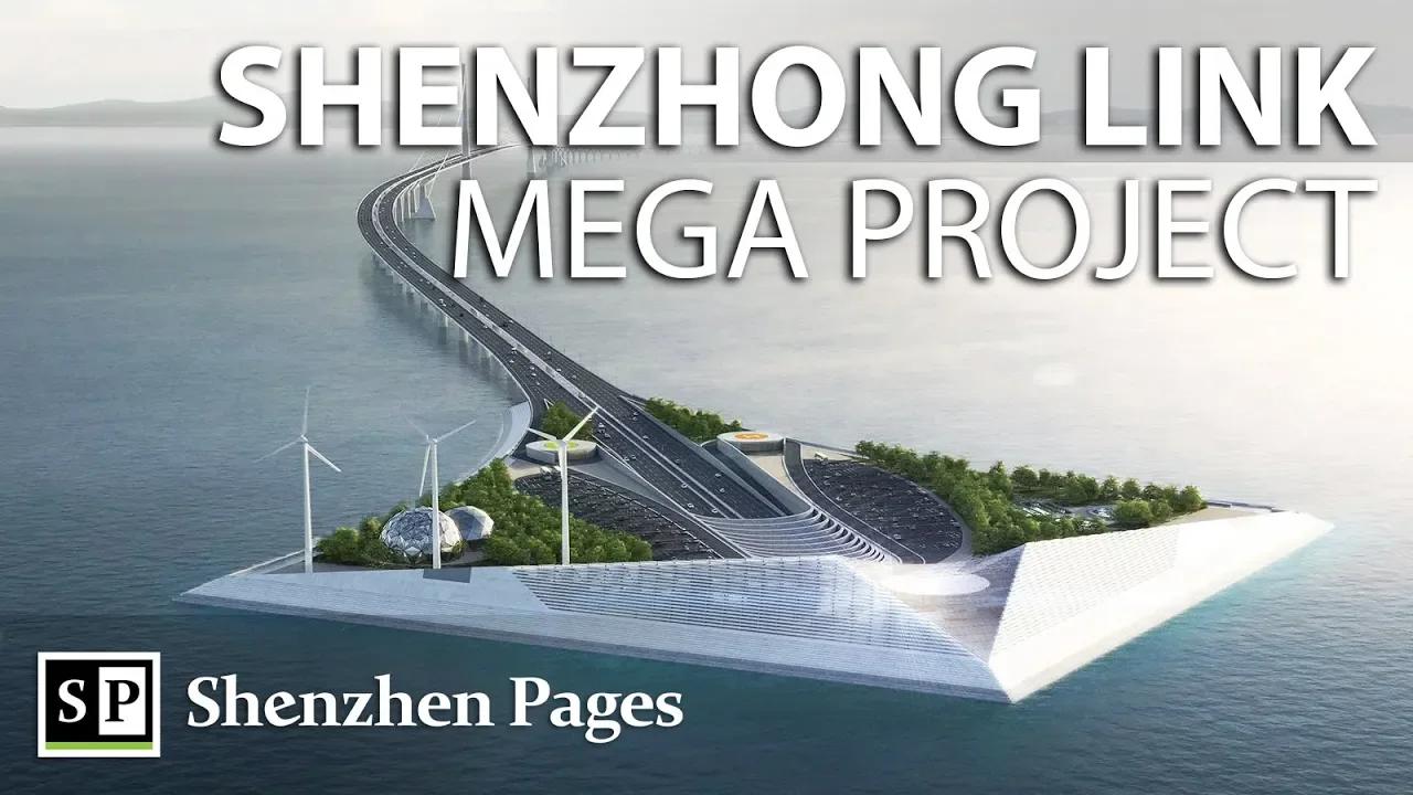 The Amazing Shenzhong Link Sea-Crossing Channel between Shenzhen and ...