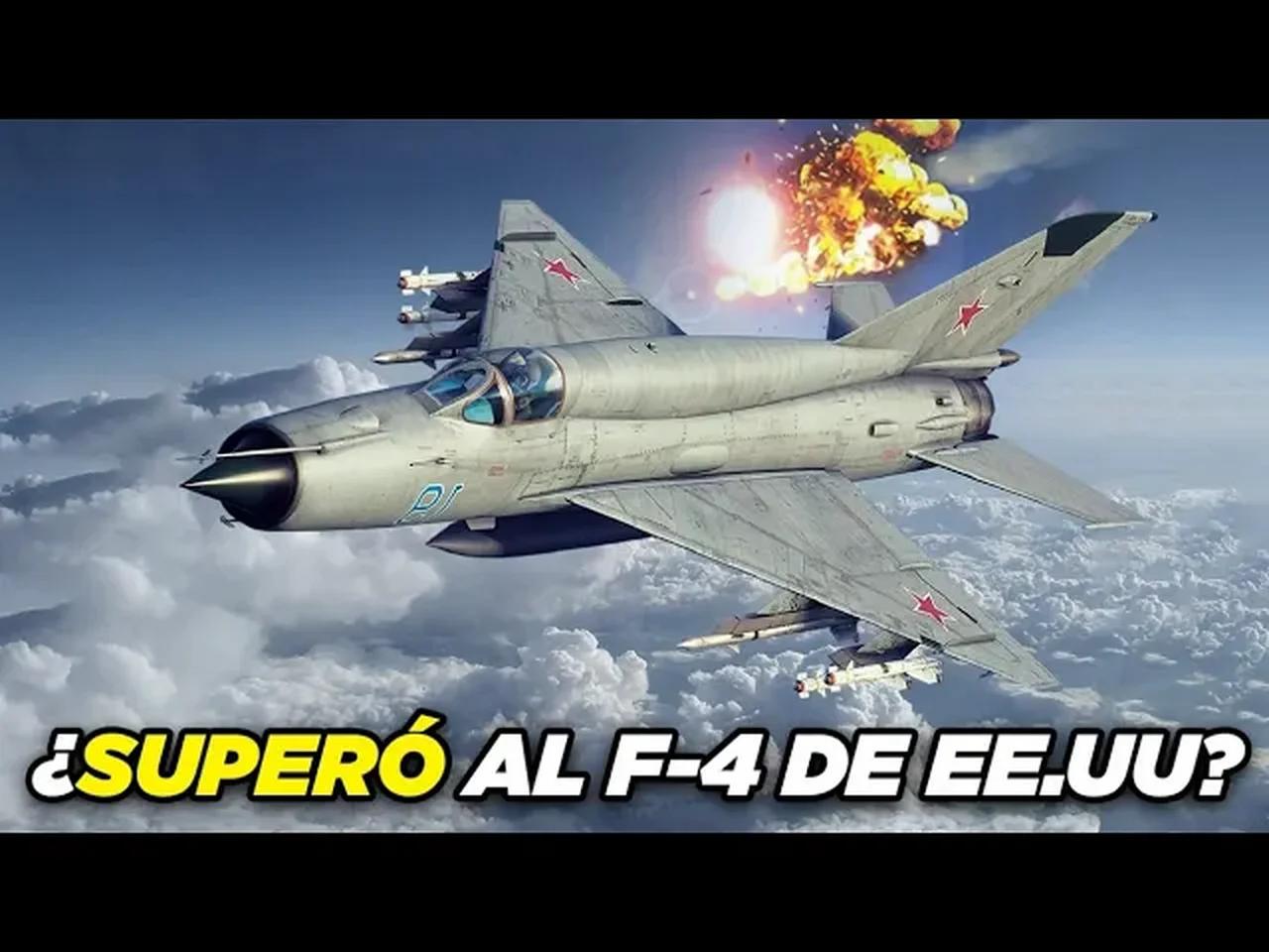 MiG-21 vs F-4 Phantom: ¿Cuál fue el CAZA más LETAL en la Guerra de Vietnam?