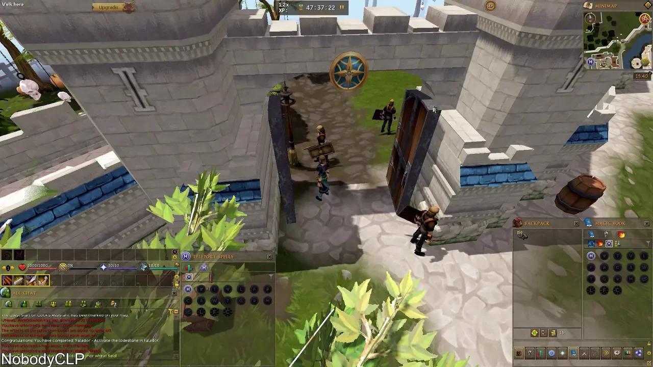 RuneScape 3 Walkthrough / Gameplay w/NobodyCLP Part 2