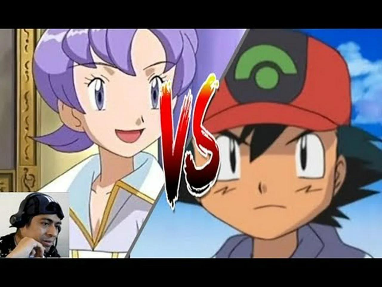 Ash vs Anabel Pelea Completa Español Latino Batalla de la Frontera