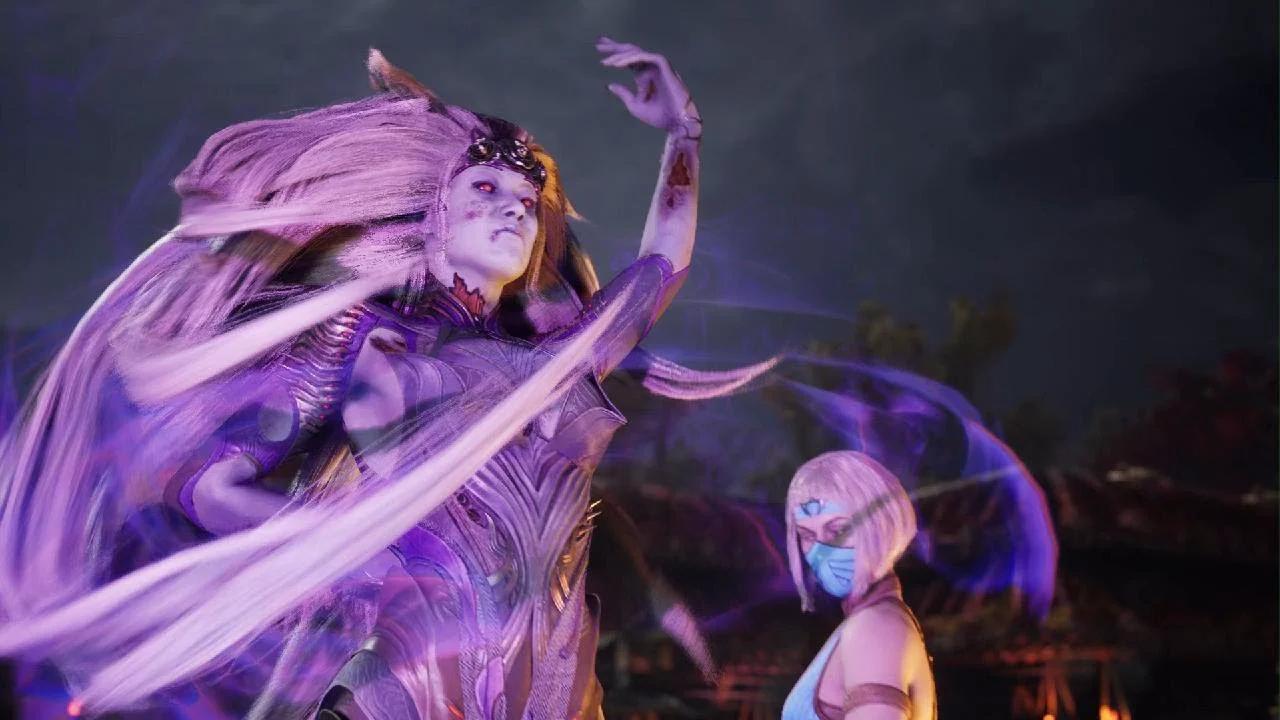 Mortal Kombat 1 - Sindel VS Ashrah