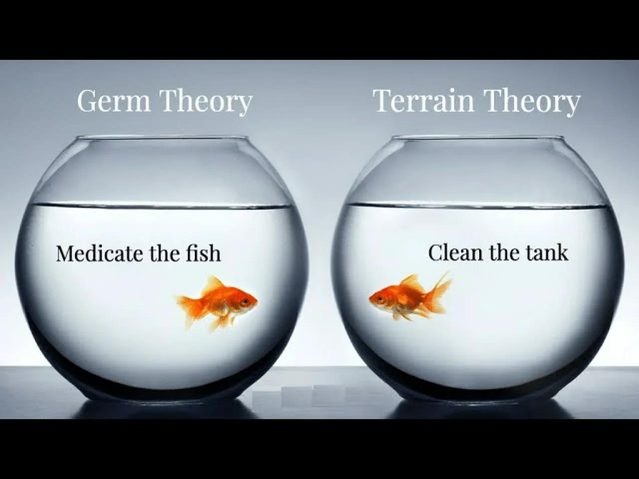 GERMS THEORY VS TERRAIN THEORY