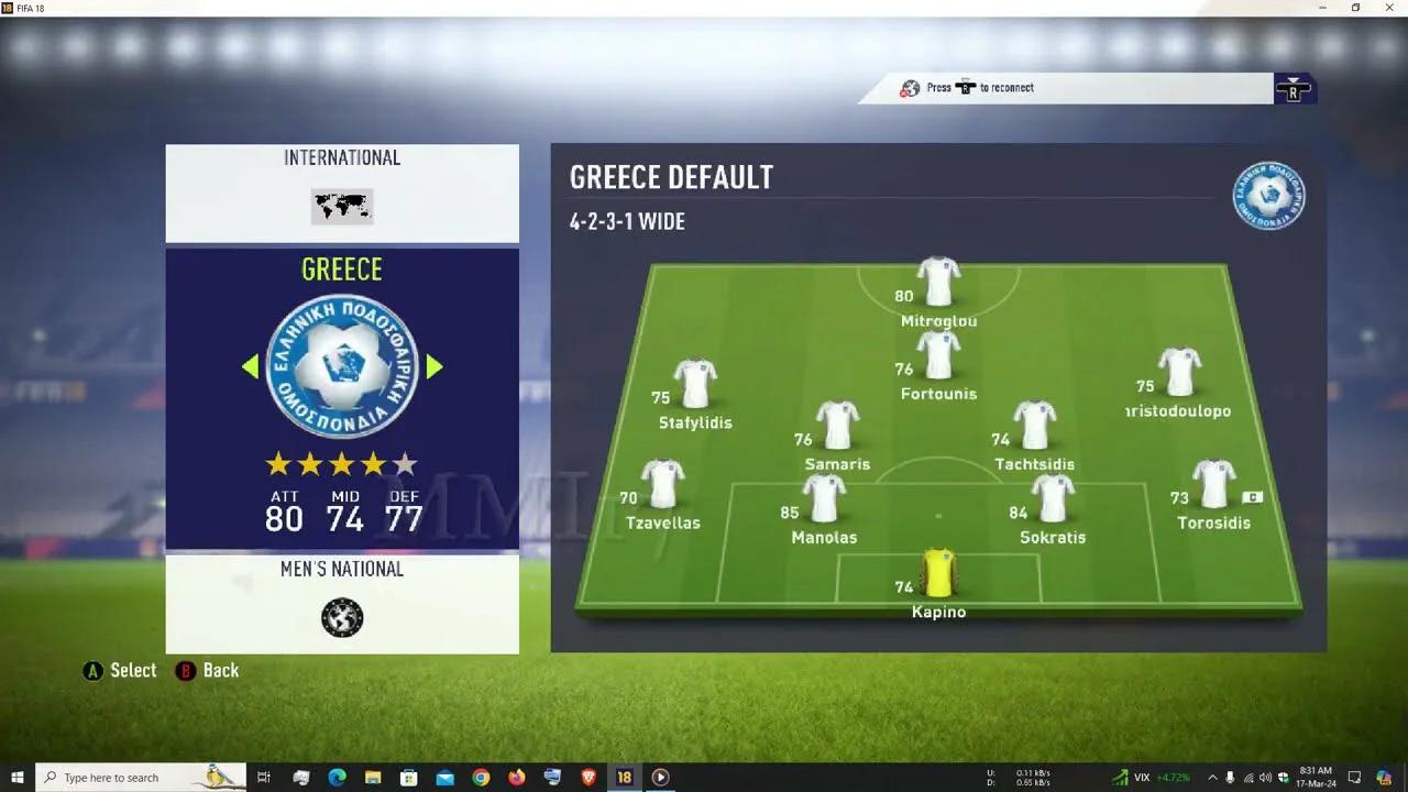 FIFA 18 LATEST SQUAD UPDATE 5 JUL 2024