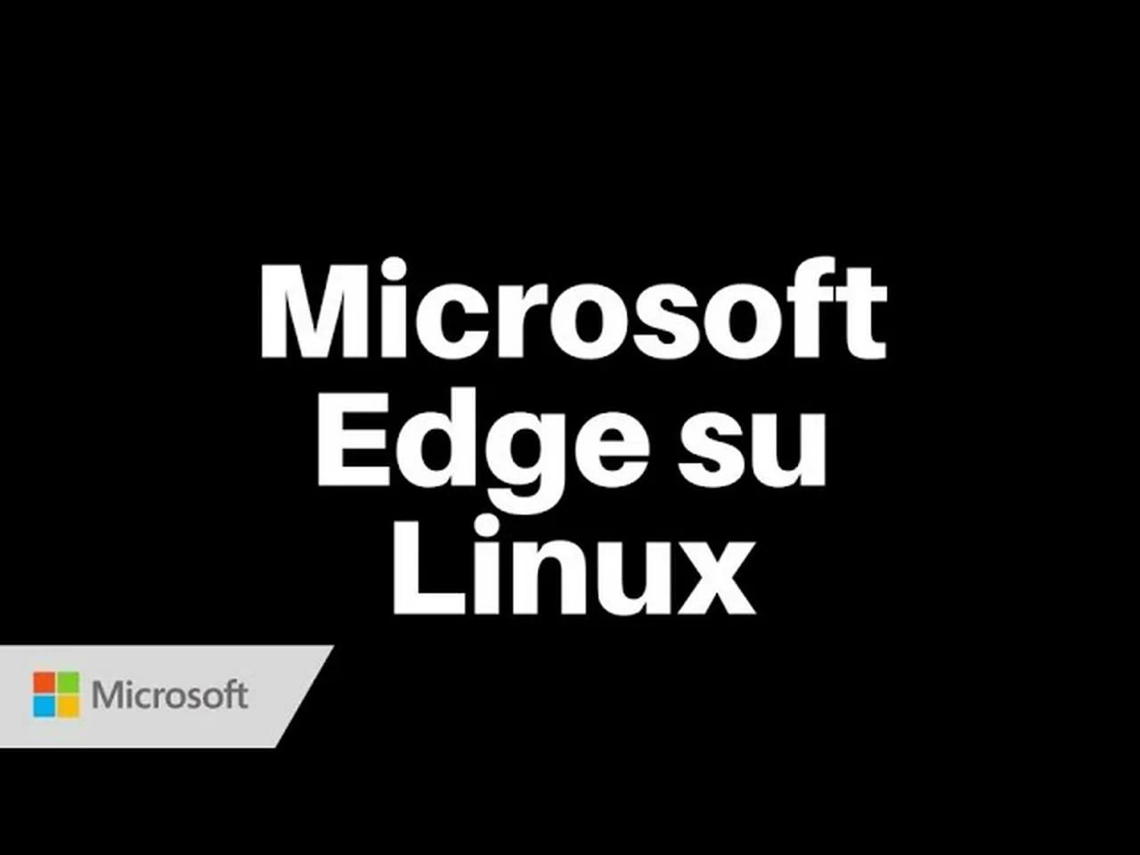 Microsoft Edge su Linux Ubuntu