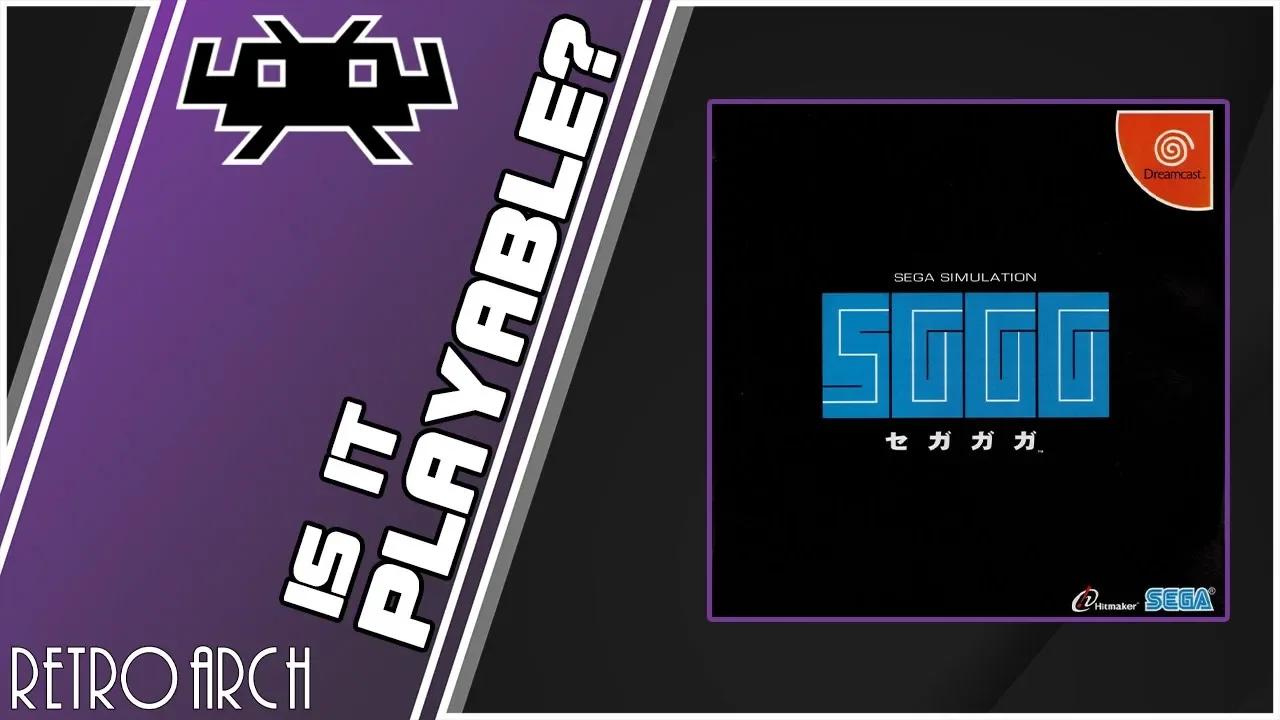 Is SGGG: Segagaga Playable? RetroArch Performance [Dreamcast | Flycast]
