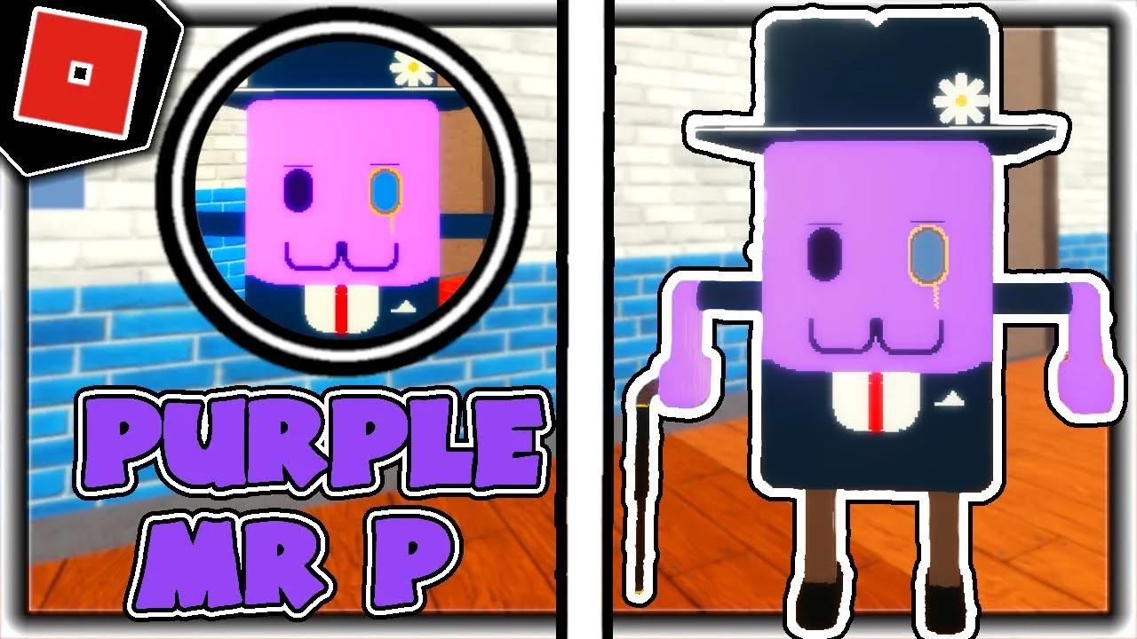 How to become NEW PURPLE MR. P (MAN BEHIND THE SLAUGHTER) in PIGGY RP ...