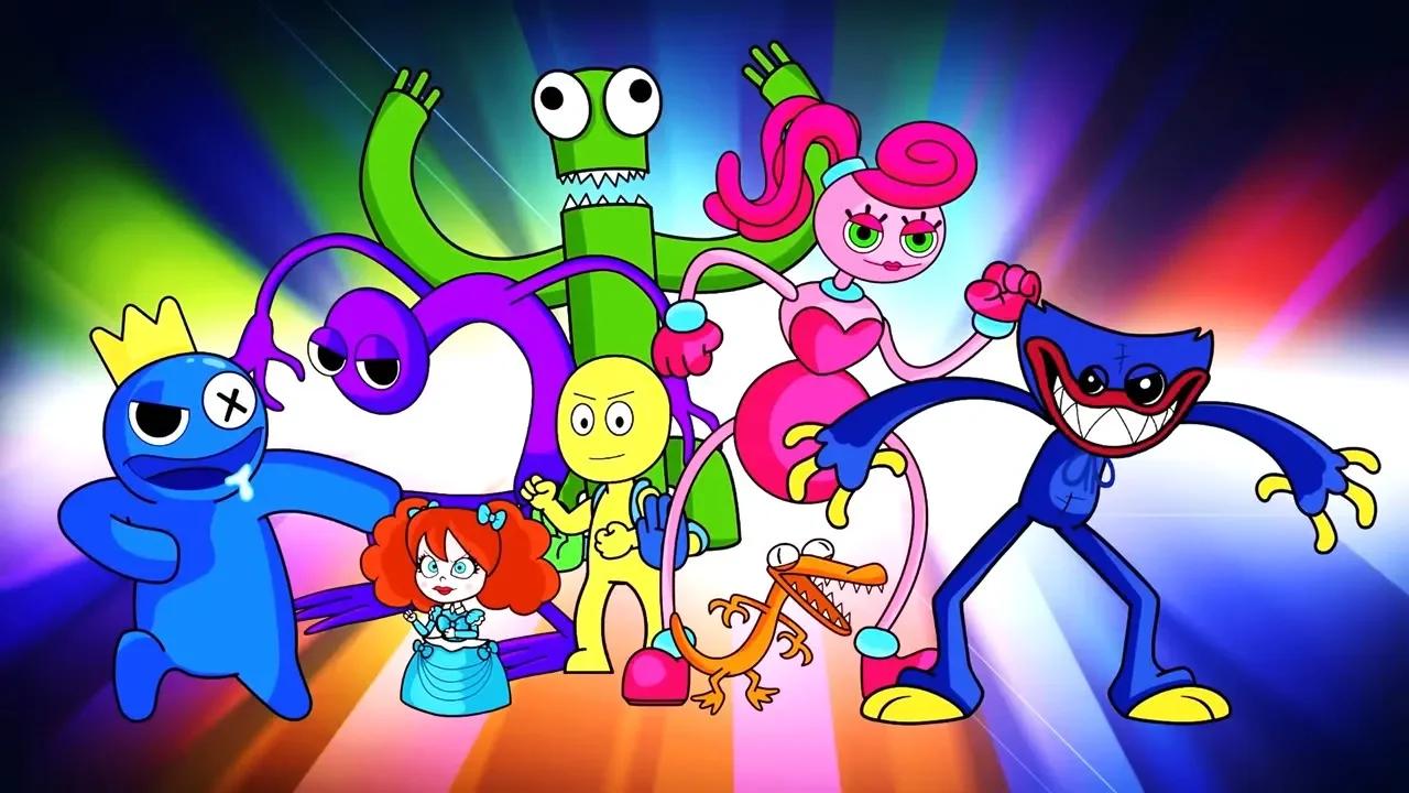 Rainbow Friends Fights Poppy Playtime Story Animation By Gametoons