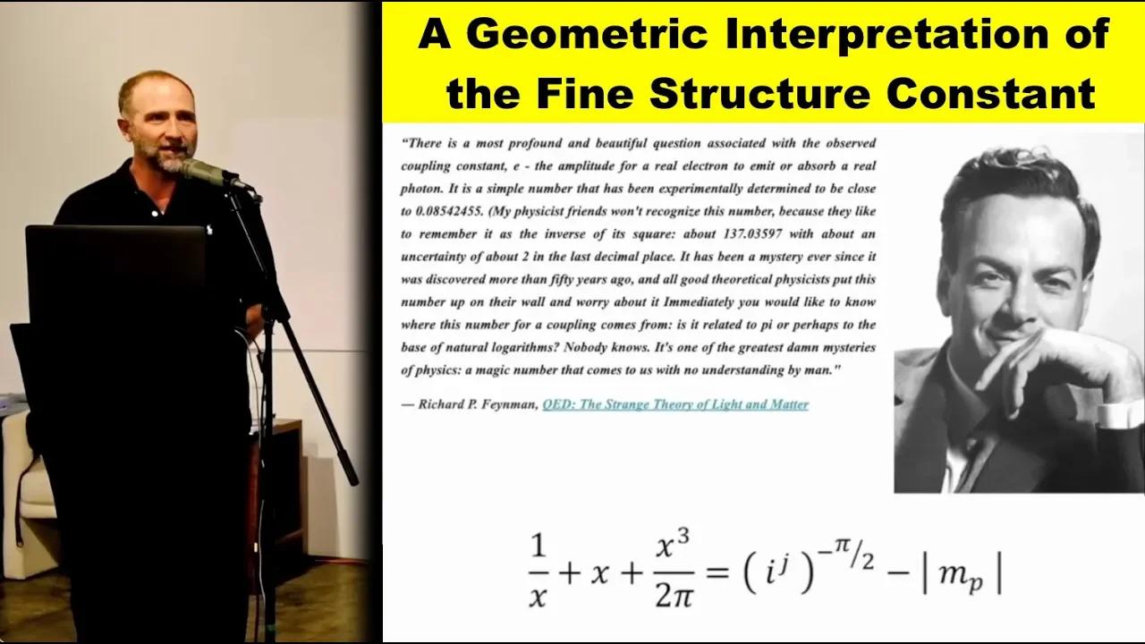 A Geometric Interpretation of the Fine Structure Constant